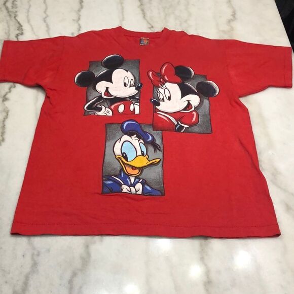 Disney | Tops | Vintage Disneymickey Unltd Jerry Leigh Single Stitch ...
